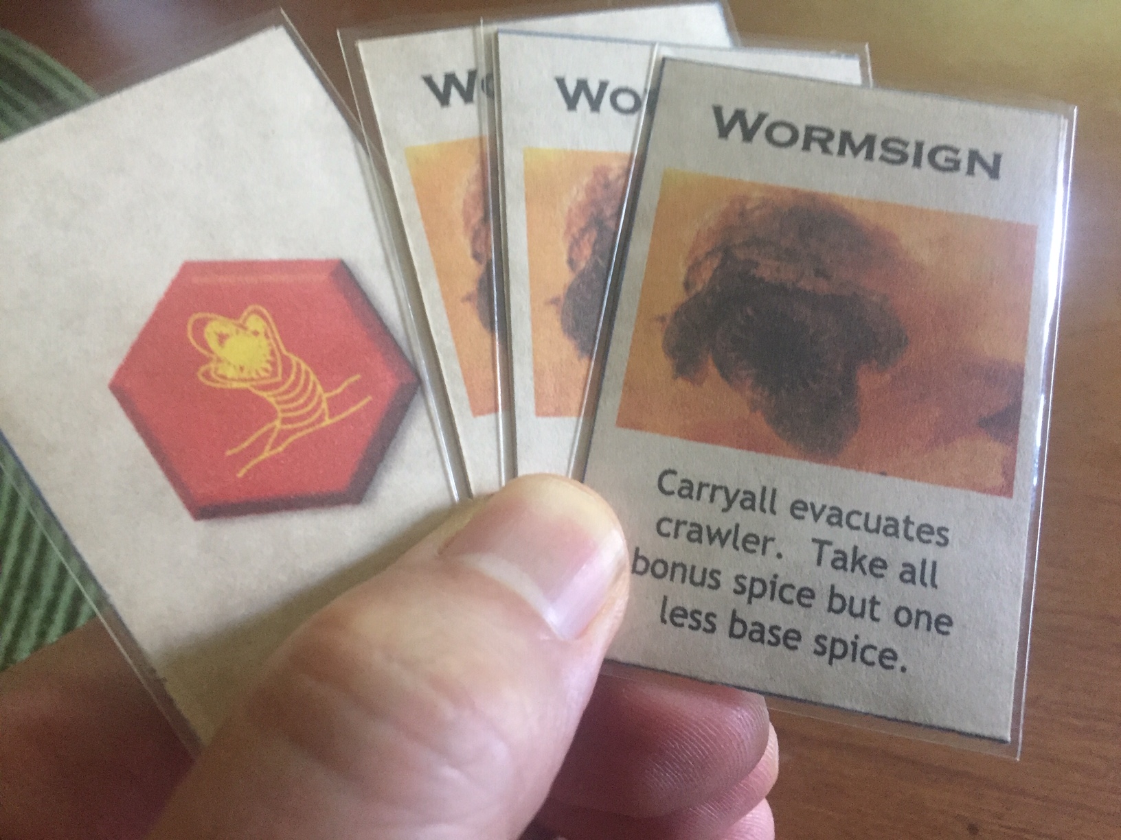 Spice Cards: Adding Dangerous Sandworms and Sandstorms to the Game ...
